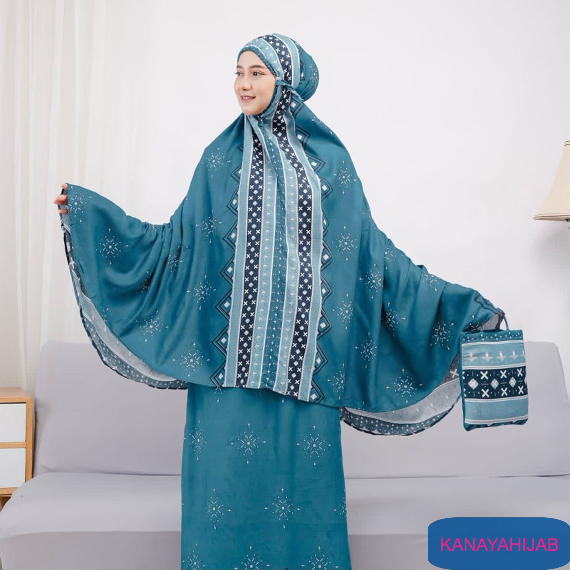 Standard Bali Kanaya Rayon Mukena With Beautiful Details, Prayer Dress ...