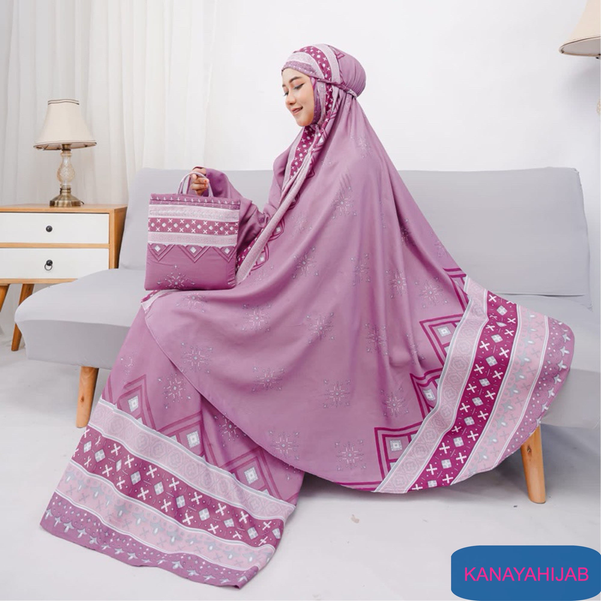 Standard Bali Kanaya Rayon Mukena With Beautiful Details, Prayer Dress ...