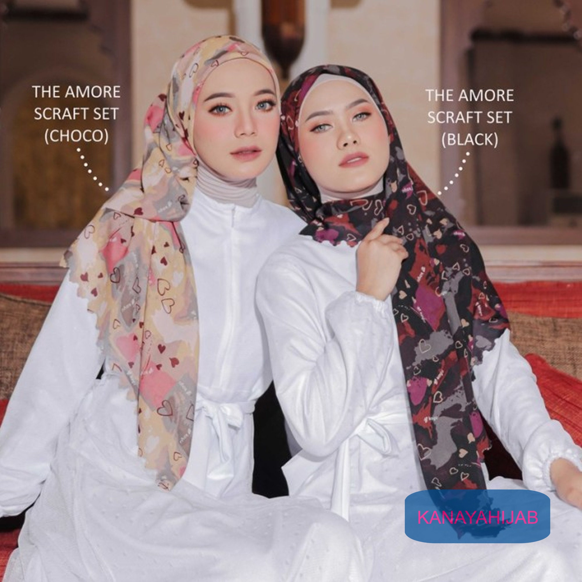 Exclusive and Trendy: Scraft Set Premium for Rectangular Hijab, Hijab ...
