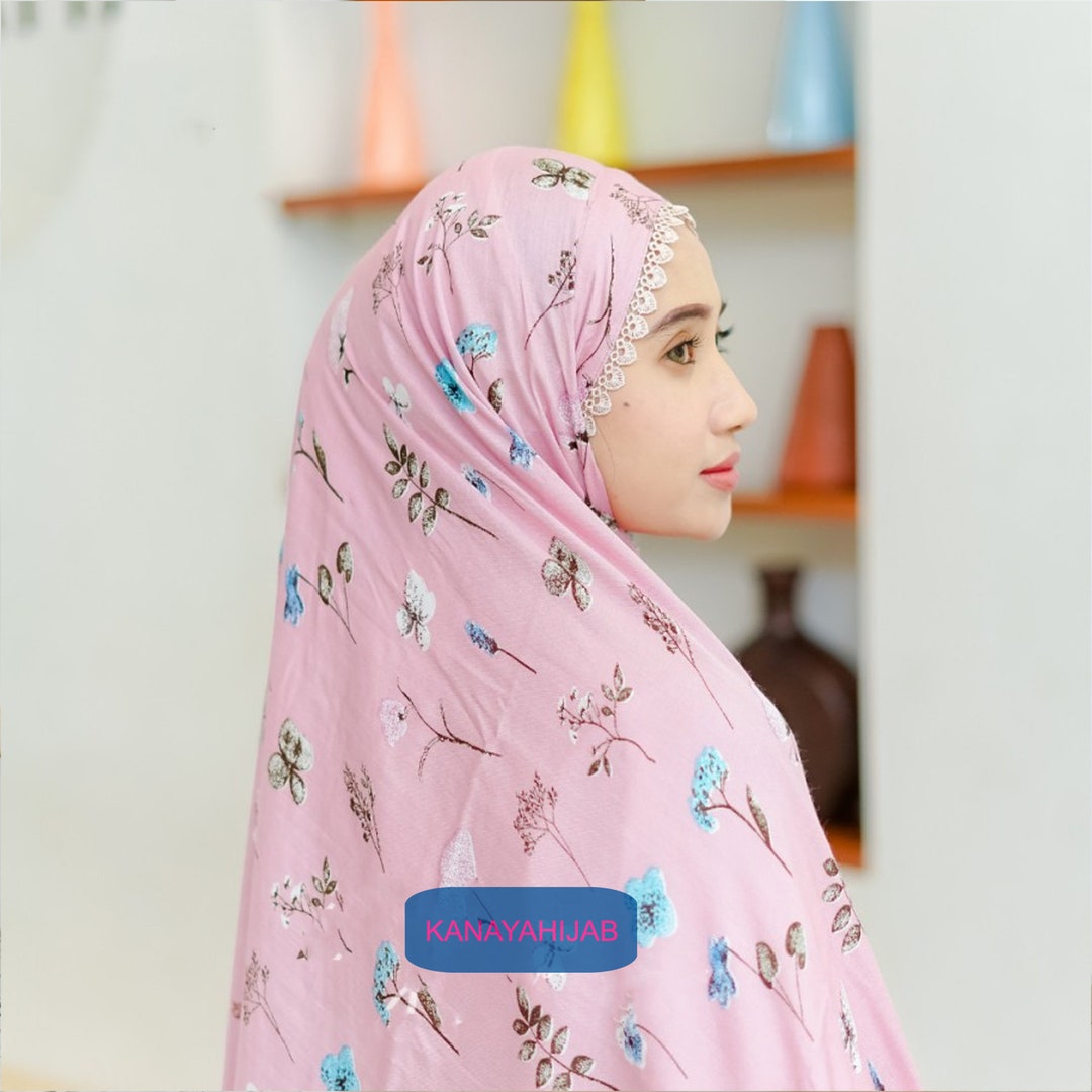Modern Mukena: Adult 3in1 Rayon Premium Clarissa Lace Motif for a ...