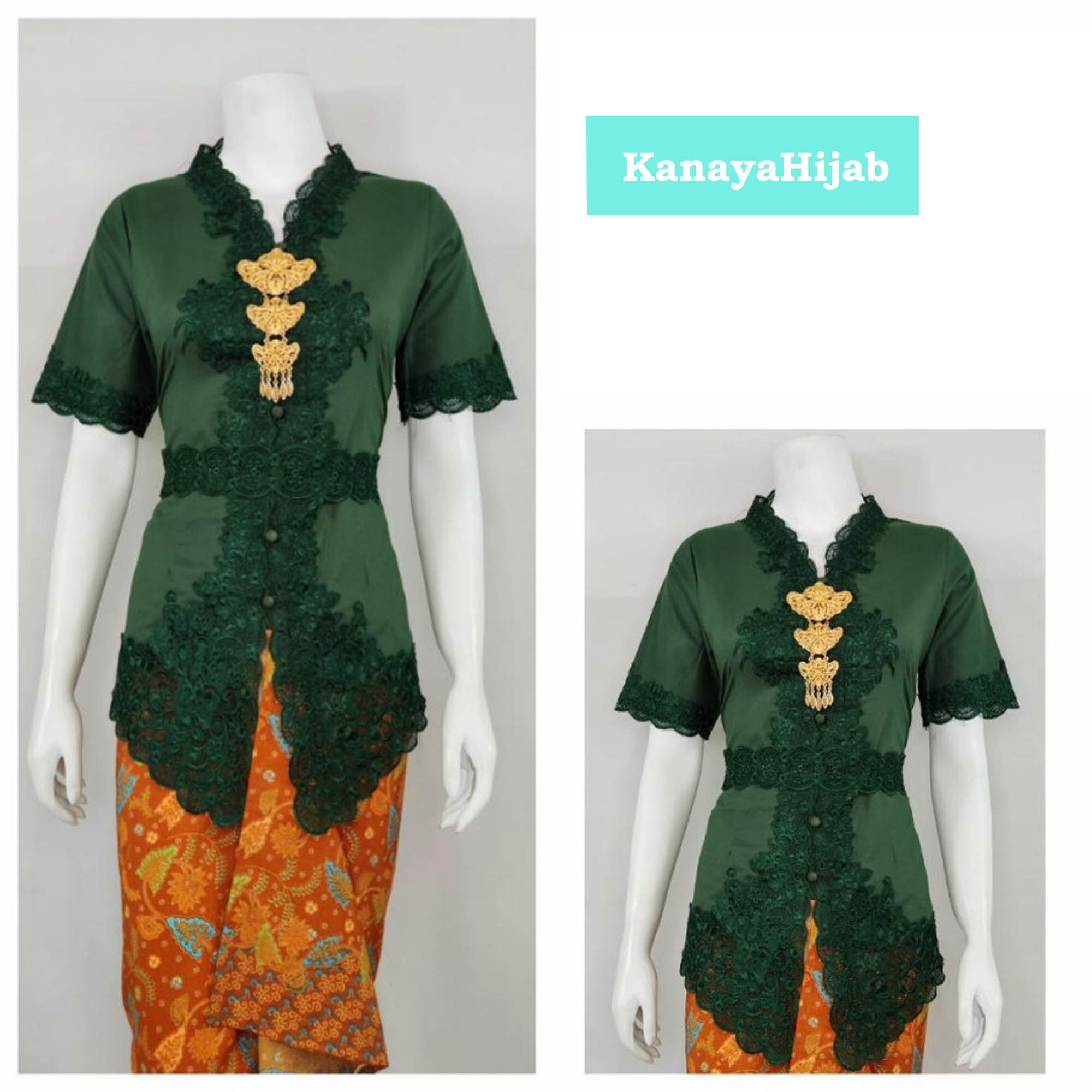 Short Sleeve Encim Kebaya: A Beautiful Blend of Elegance and Comfort ...