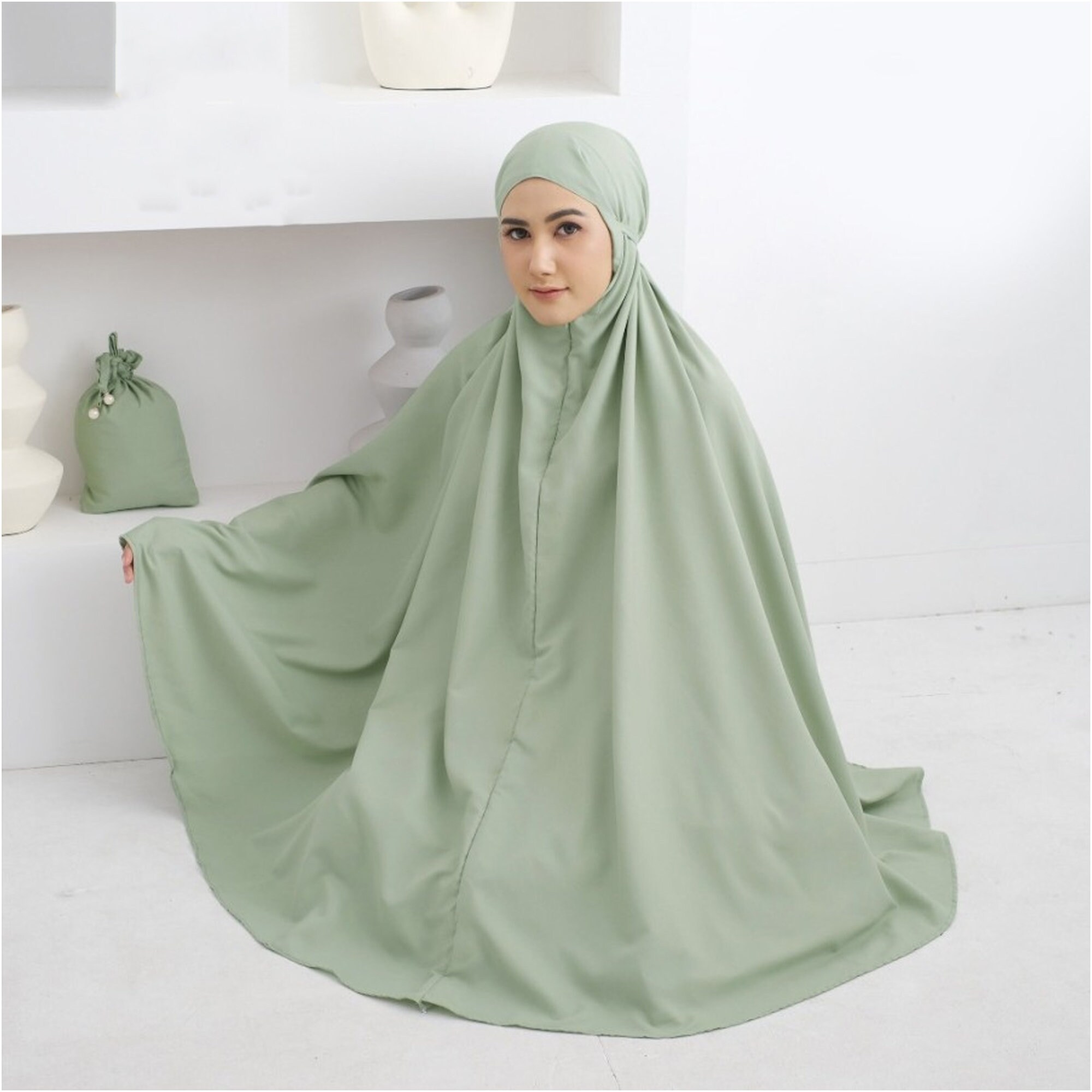 Ultimate Comfort Falisha 2in1 Katun Premium Traveling Mukena With ...