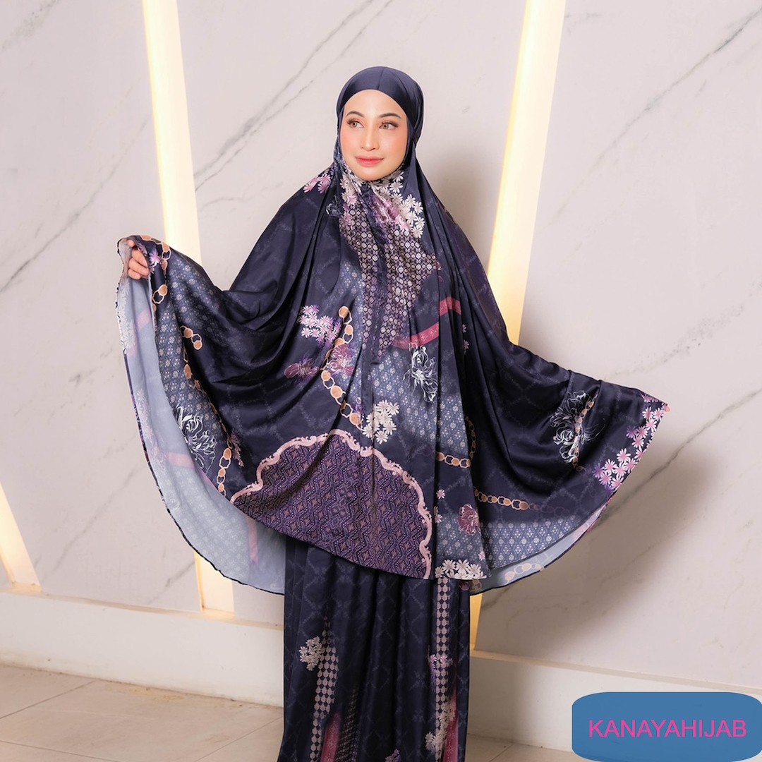 2 in 1 Adult Mukena Set, Worship With Style and Comfort, Prayer Dress ...