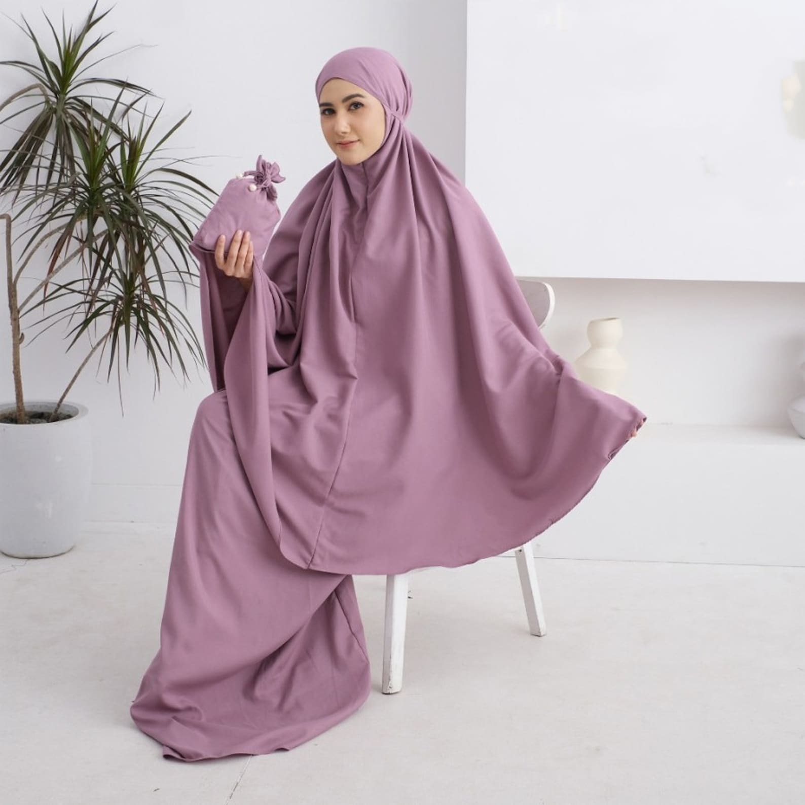 Ultimate Comfort Falisha 2in1 Katun Premium Traveling Mukena With ...