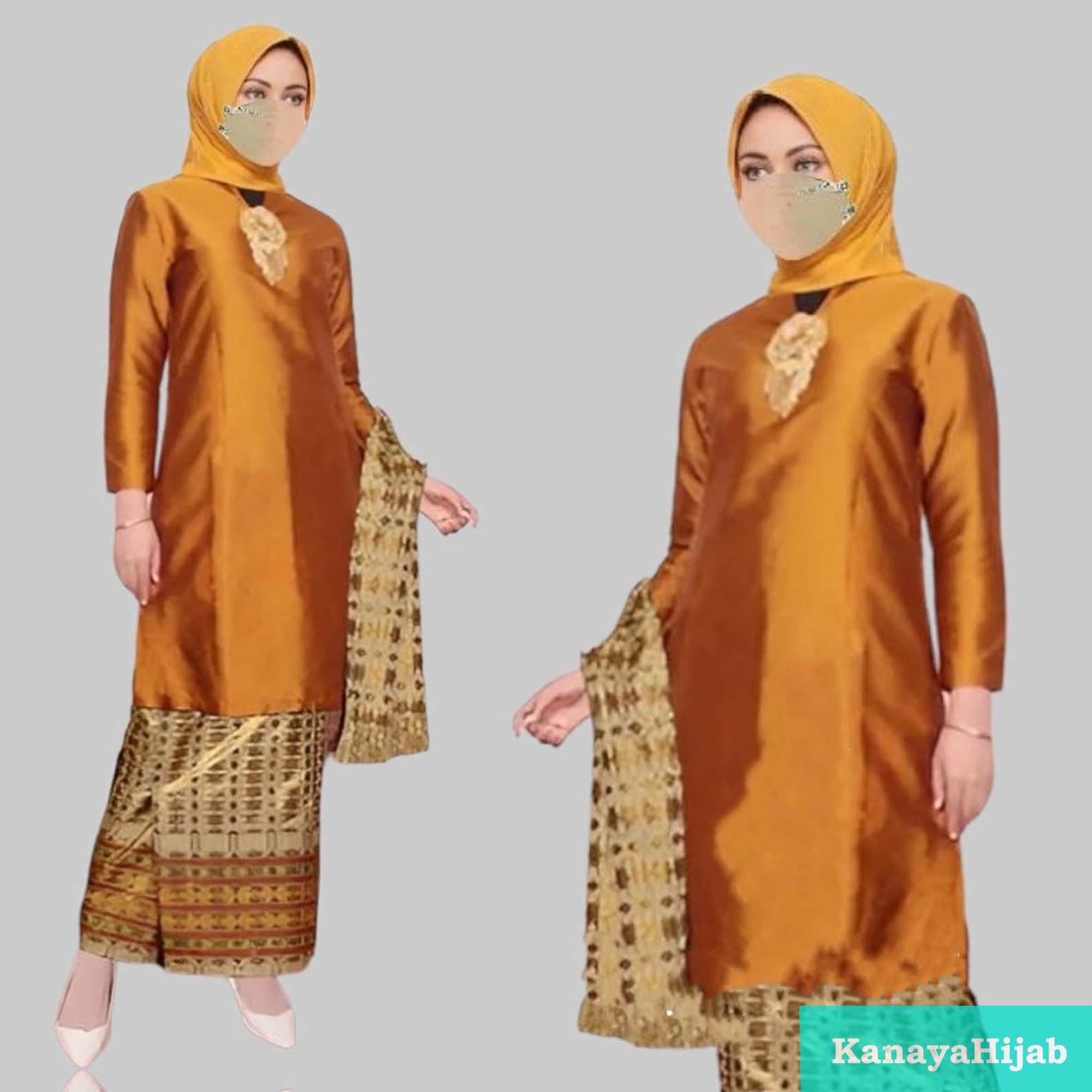 Premium Dress Kurung Songket Shawl Suit - Look Graceful at Official ...
