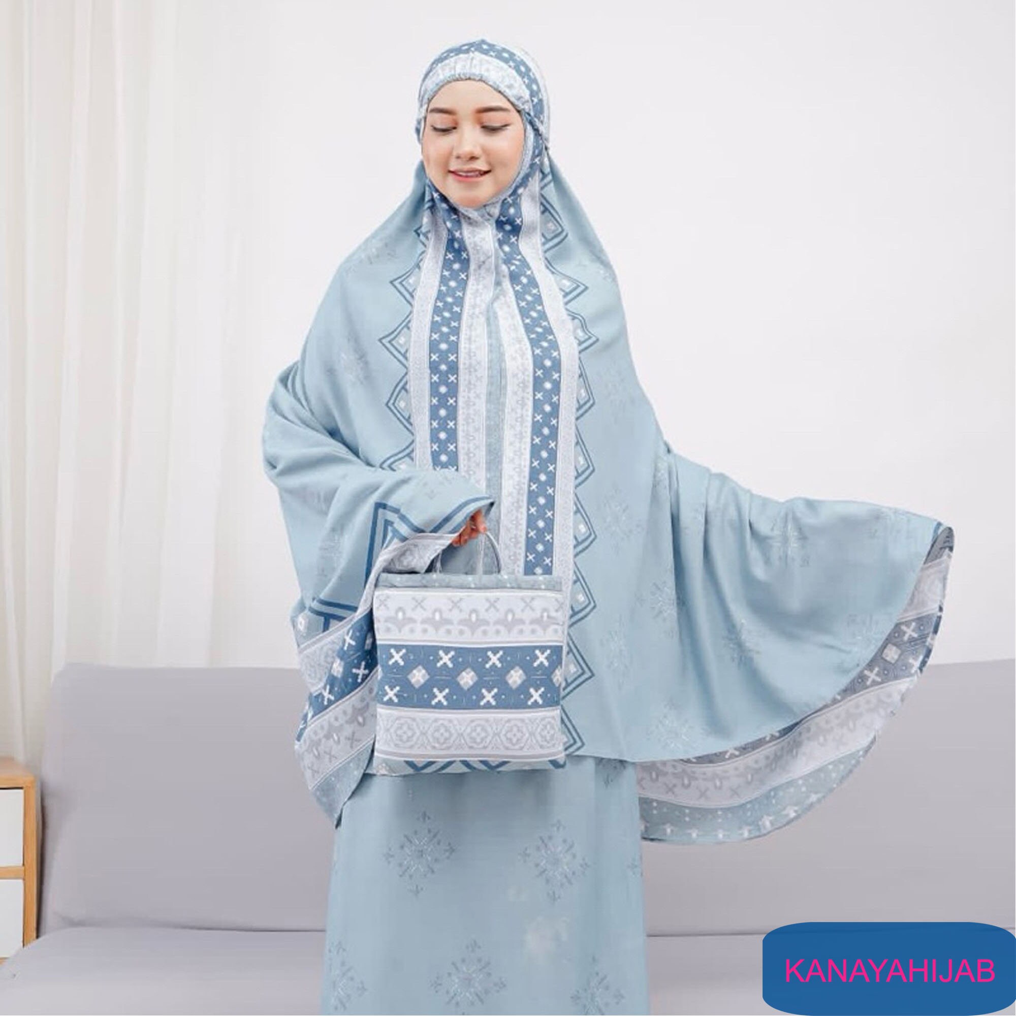 Standard Bali Kanaya Rayon Mukena With Beautiful Details, Prayer Dress ...
