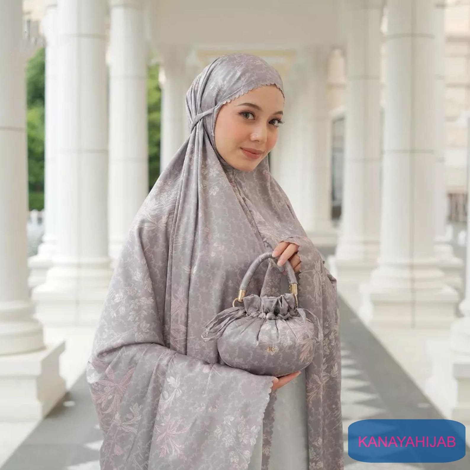 Rebecca Premium Silk Lasercut Adult Mukena,mukena,muslim Prayer Dress ...