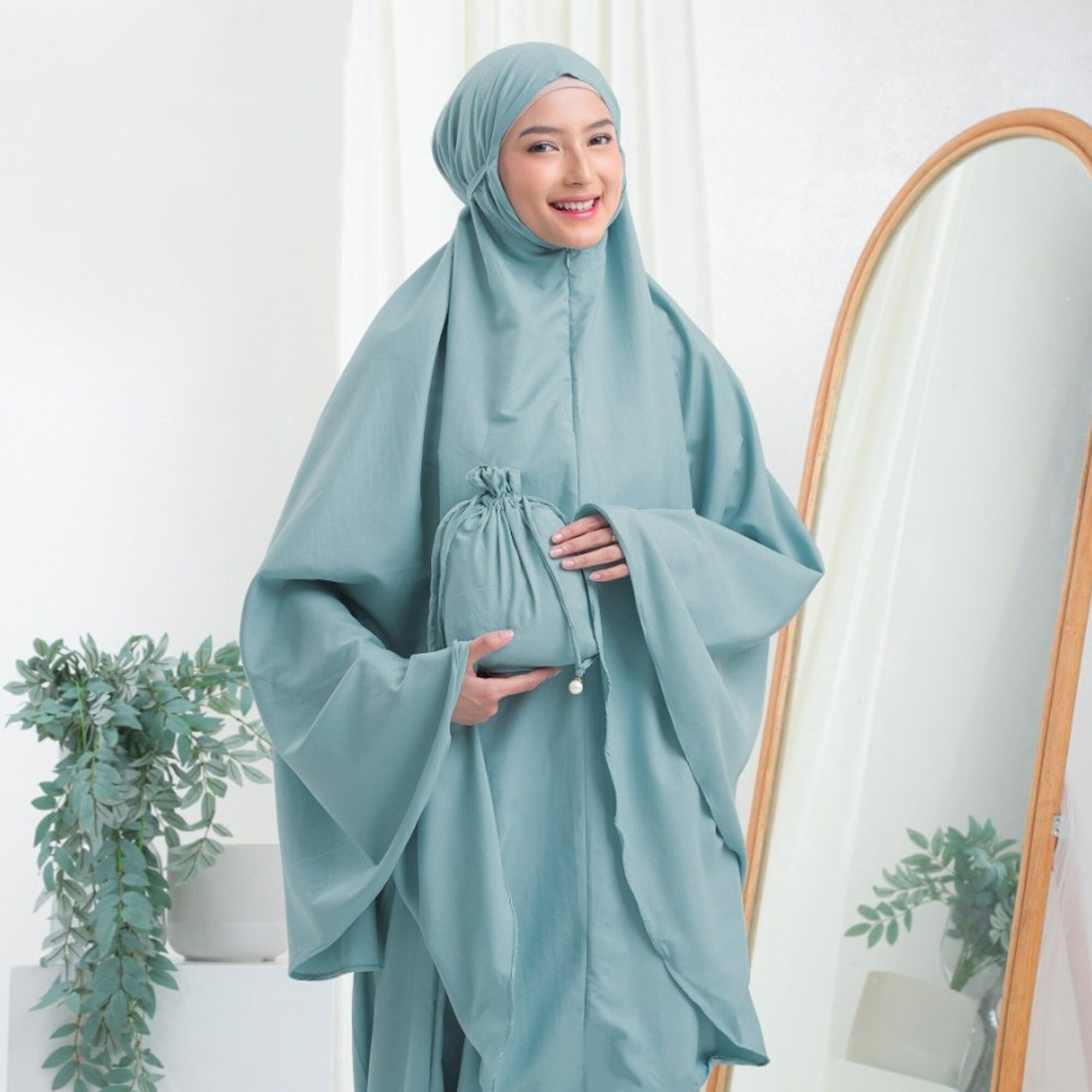 Ultimate Comfort Falisha 2in1 Katun Premium Traveling Mukena With ...