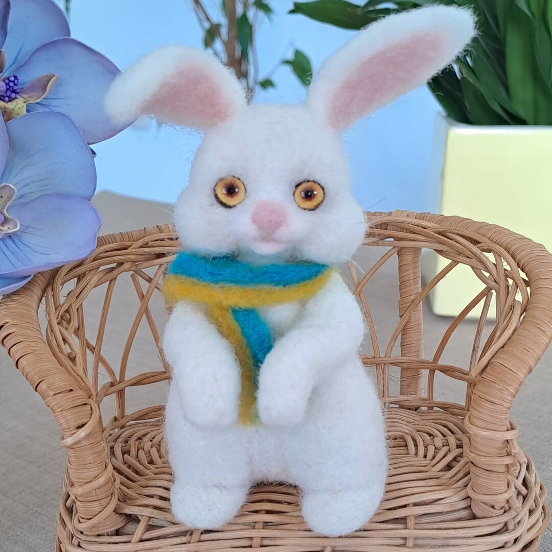 Needle Felted Hare Felted Hare Felted Rabbit Hare Sculpture Hare ...