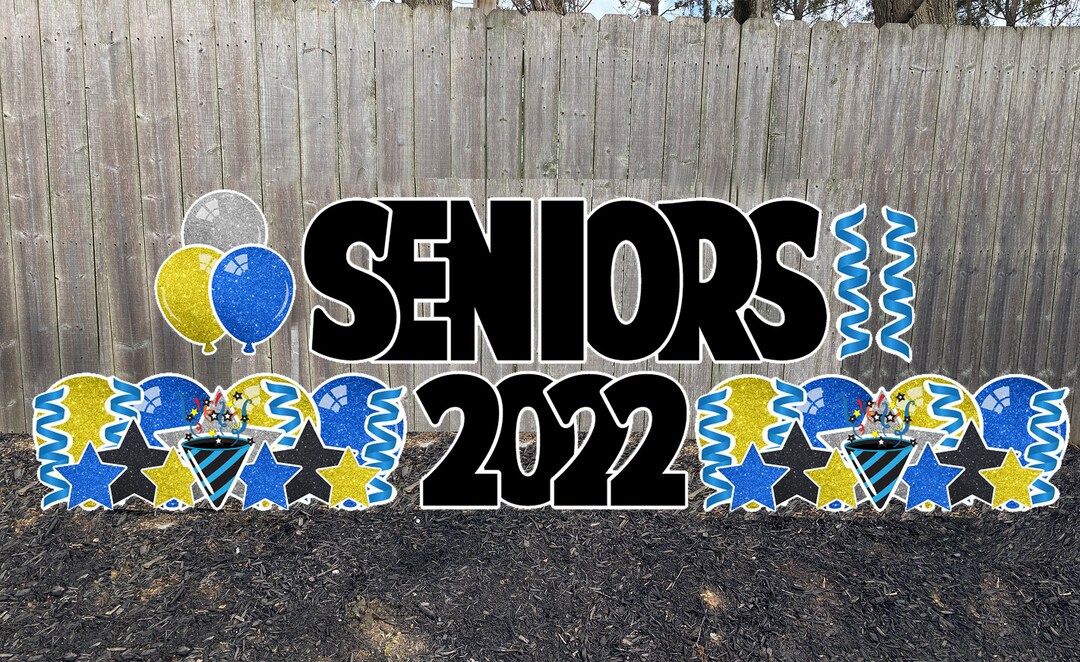 Seniors 2022 Customizable Yard Signs for Schools, Students, Parents ...