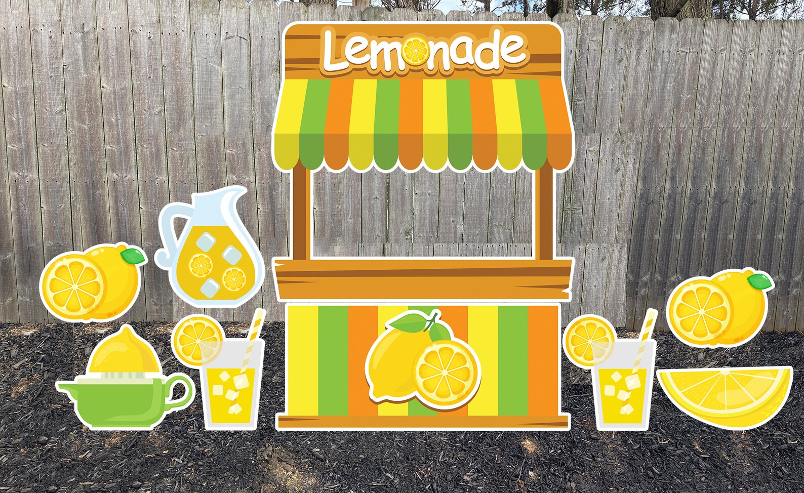 Lemonade Stand Setup Yard Card Lawn Setup Yard Card Rental - Etsy