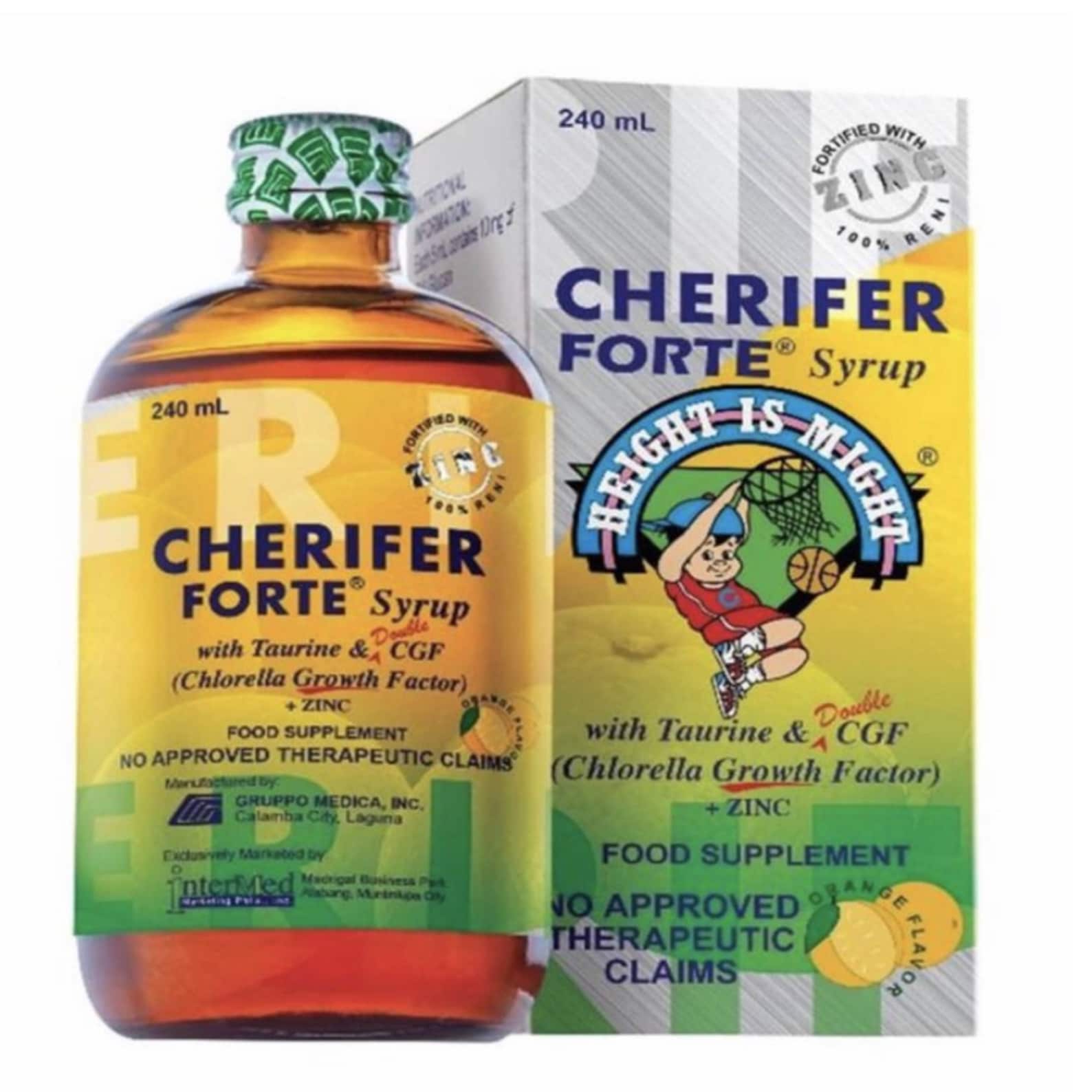 Cherifer Cherifer Forte Syrup with Taurine & Double CGF | Etsy