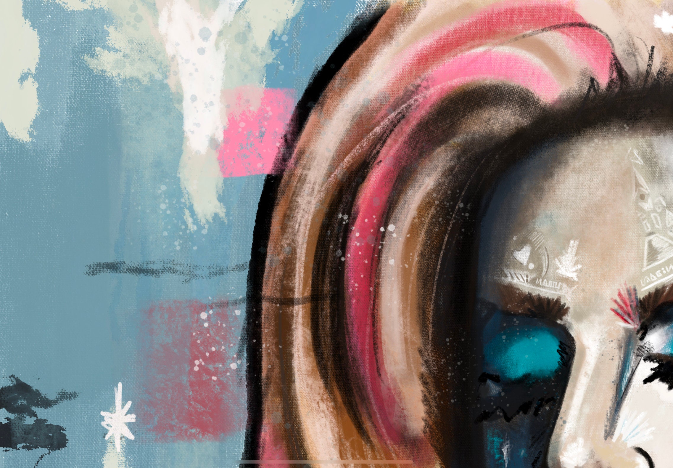 Katya Digital Painting Drag Queen - Etsy UK
