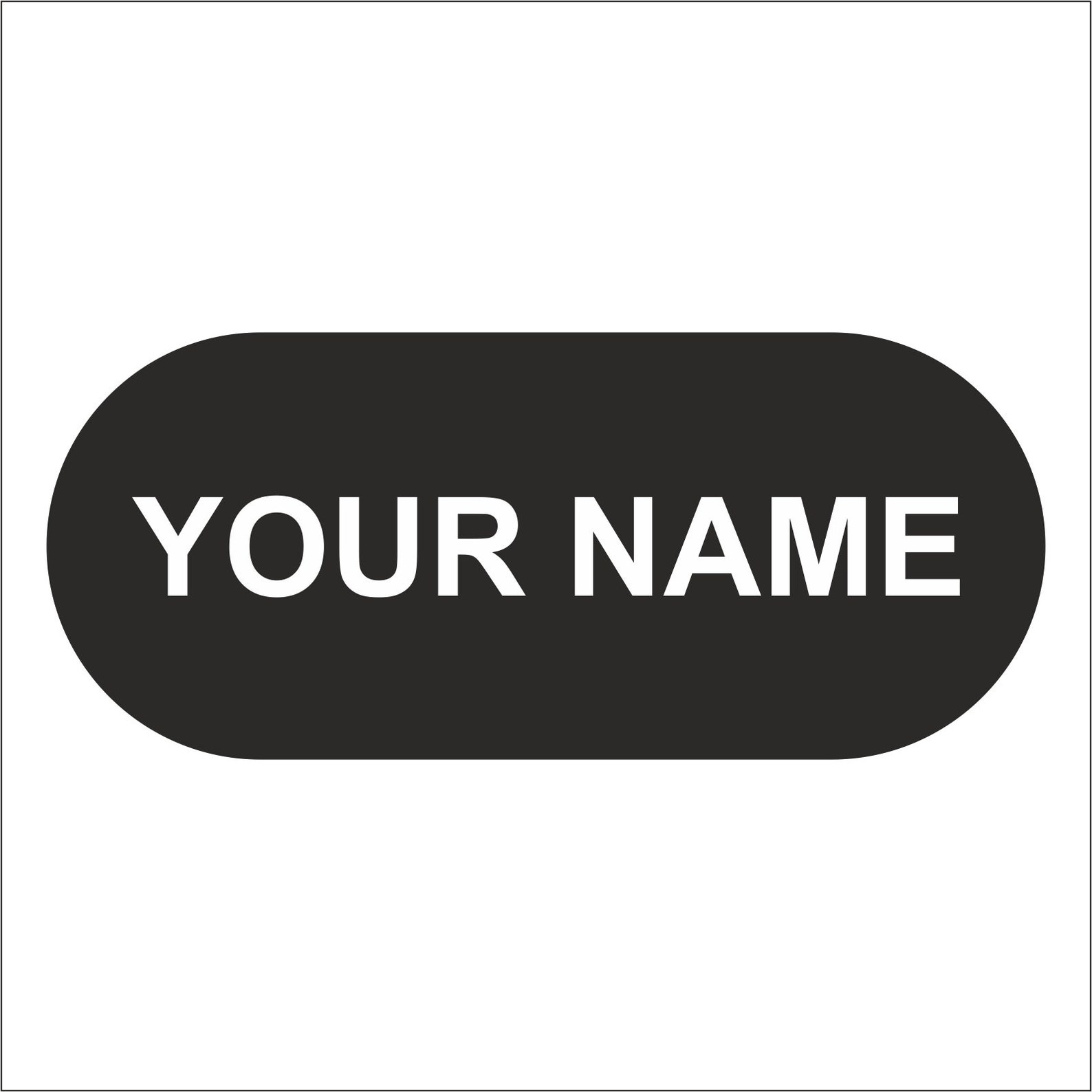 Personalised Engraved Premium Name Badges With Various Shape - Etsy UK