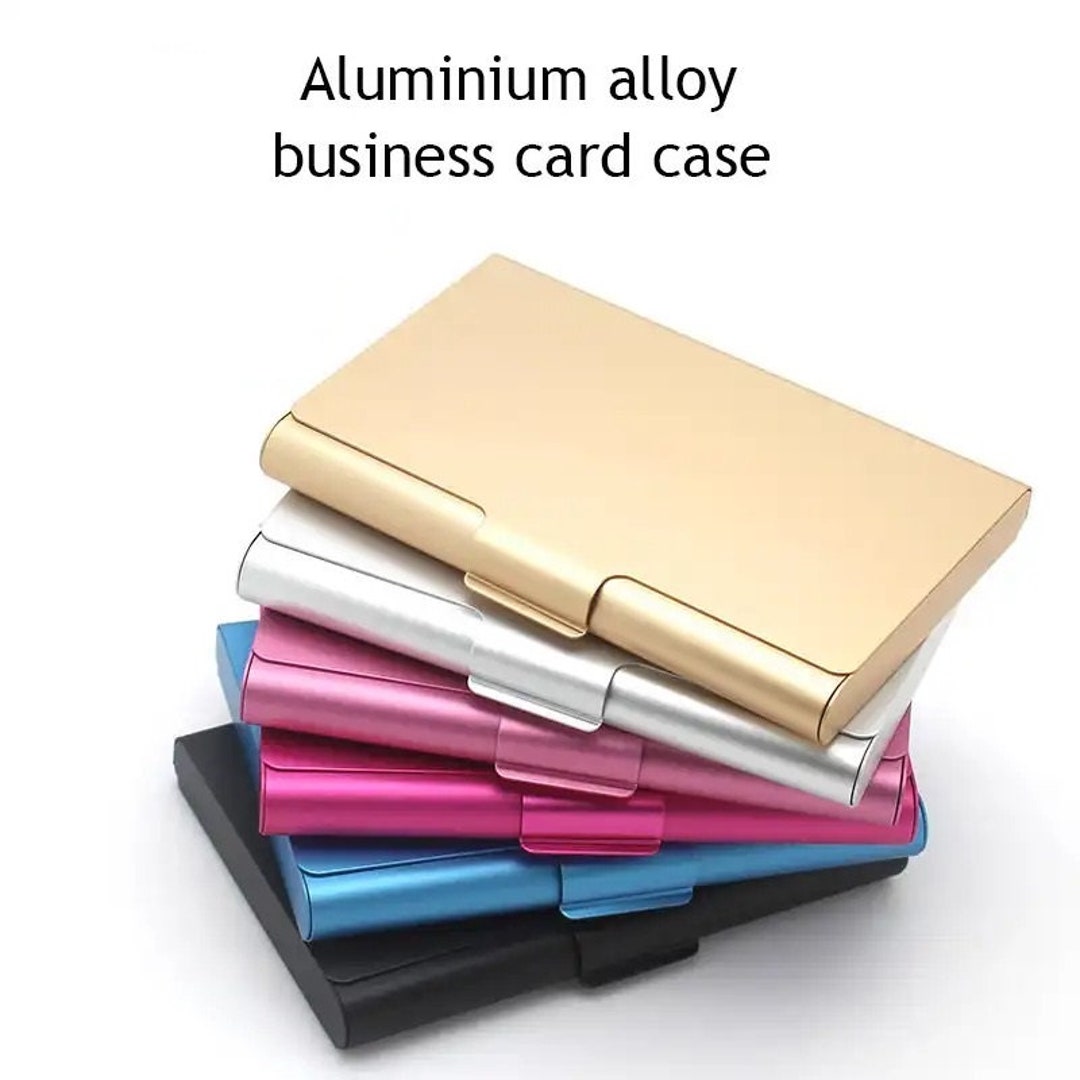 Personalised Business Card Holder Business Card Case, Debit Card Holder ...