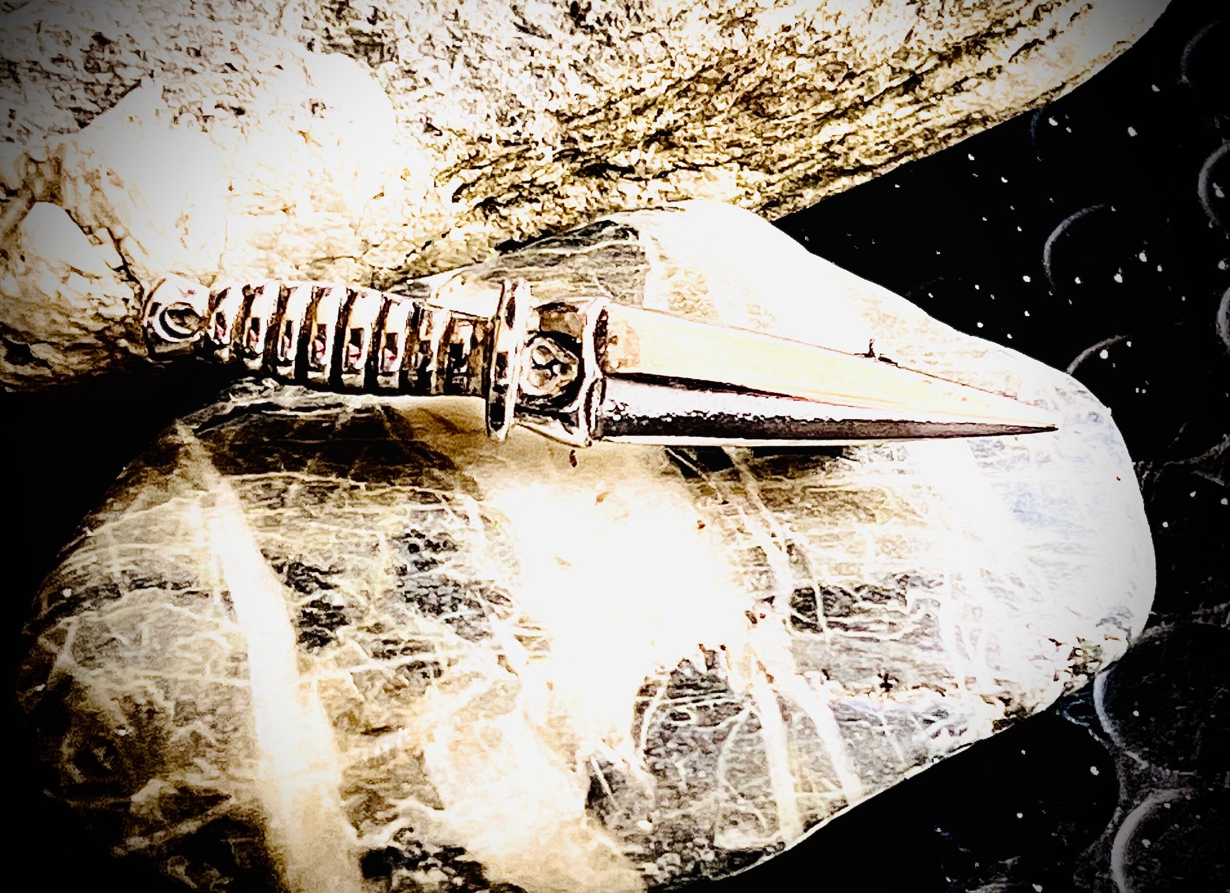 Solid Sterling Silver WW2 Commando Dagger Tie Pin - Etsy