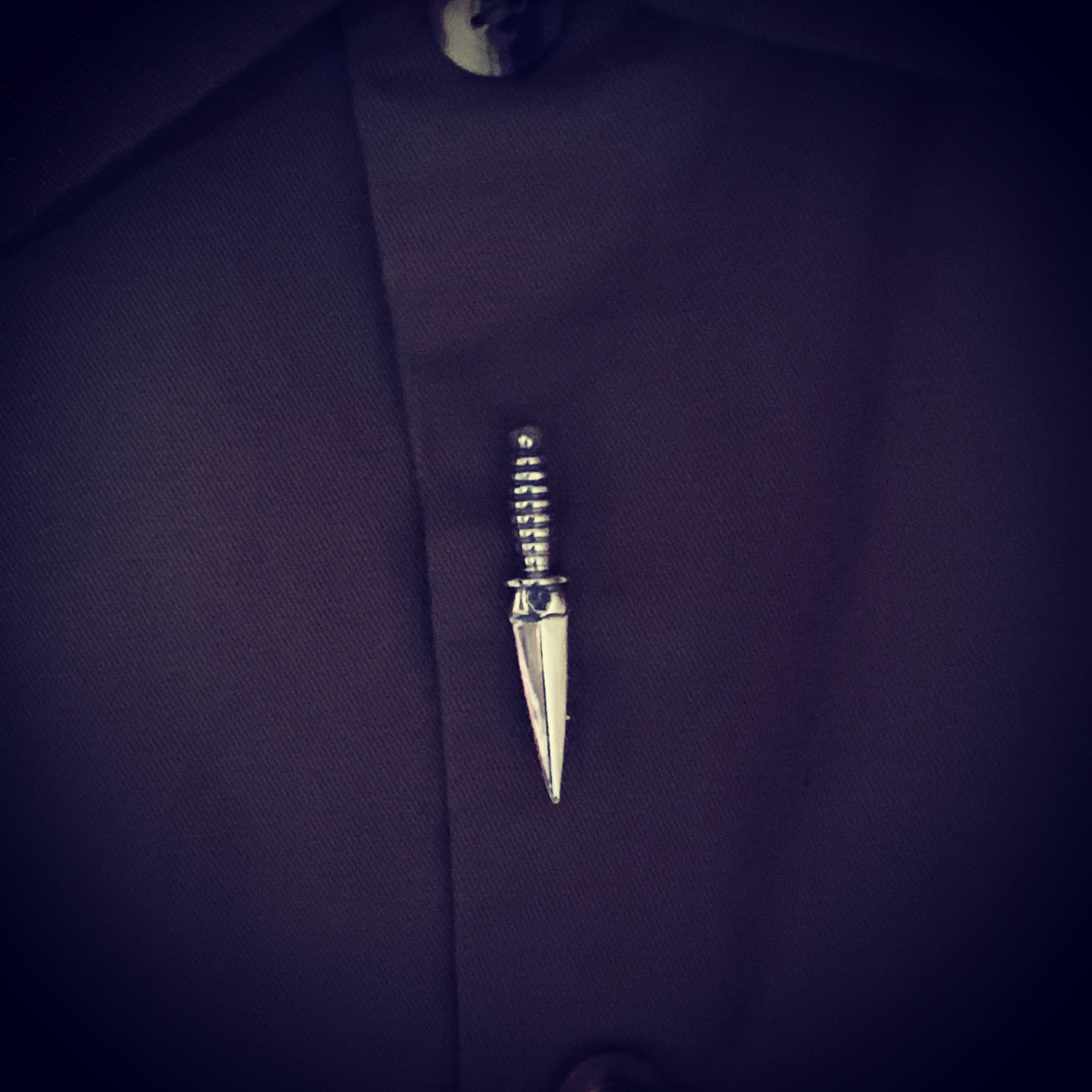 Solid Sterling Silver WW2 Commando Dagger Tie Pin - Etsy