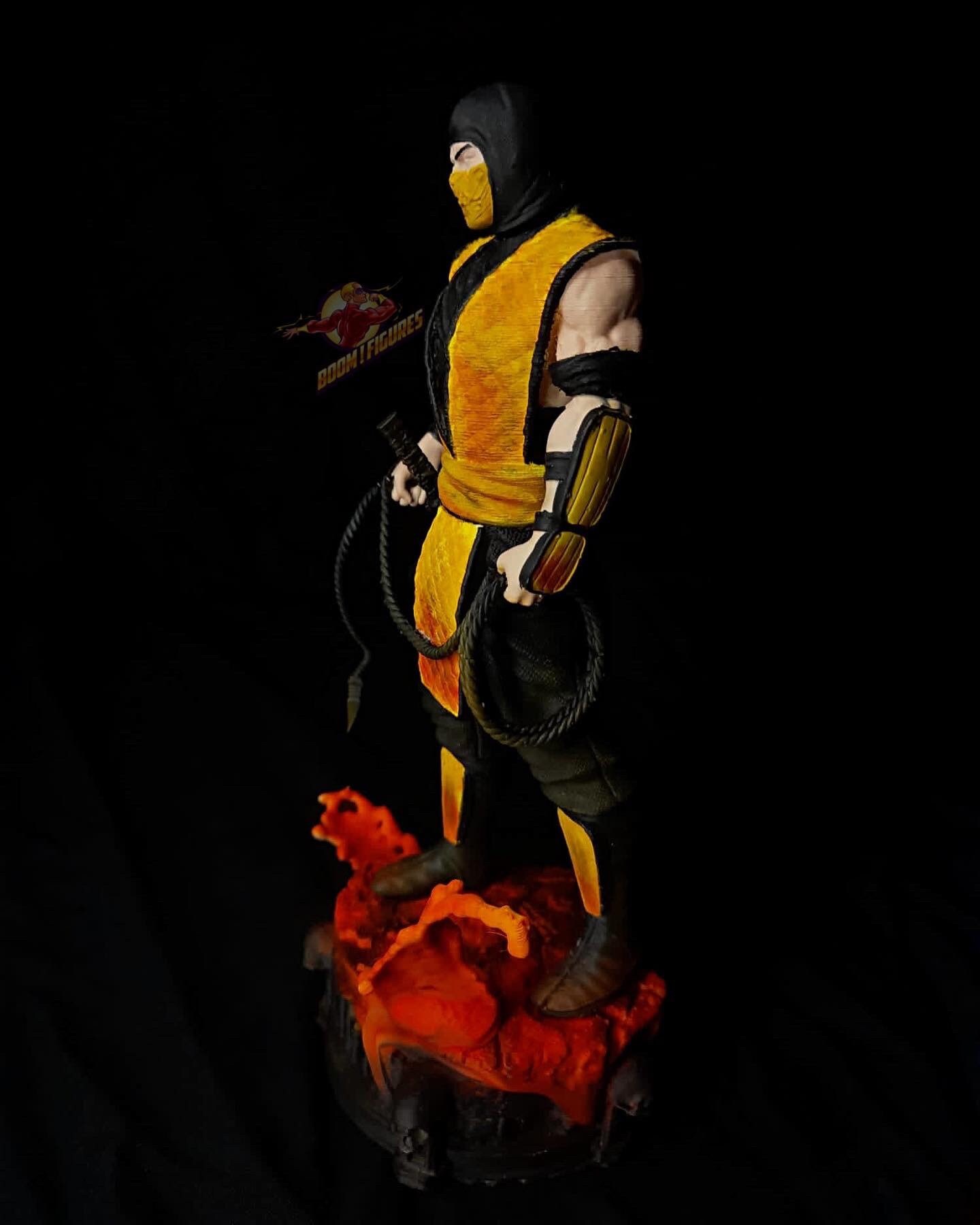 Mortal Kombat Scorpion Hanzo Hasashi Premium Format Action Figure ...