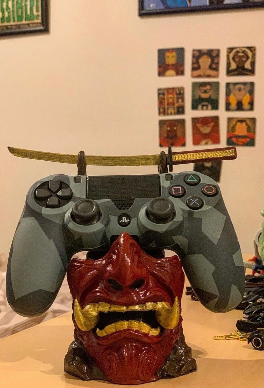 Samurai Headset Stand - Etsy