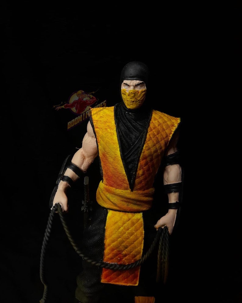 Mortal Kombat Scorpion Hanzo Hasashi Premium Format Action Figure ...