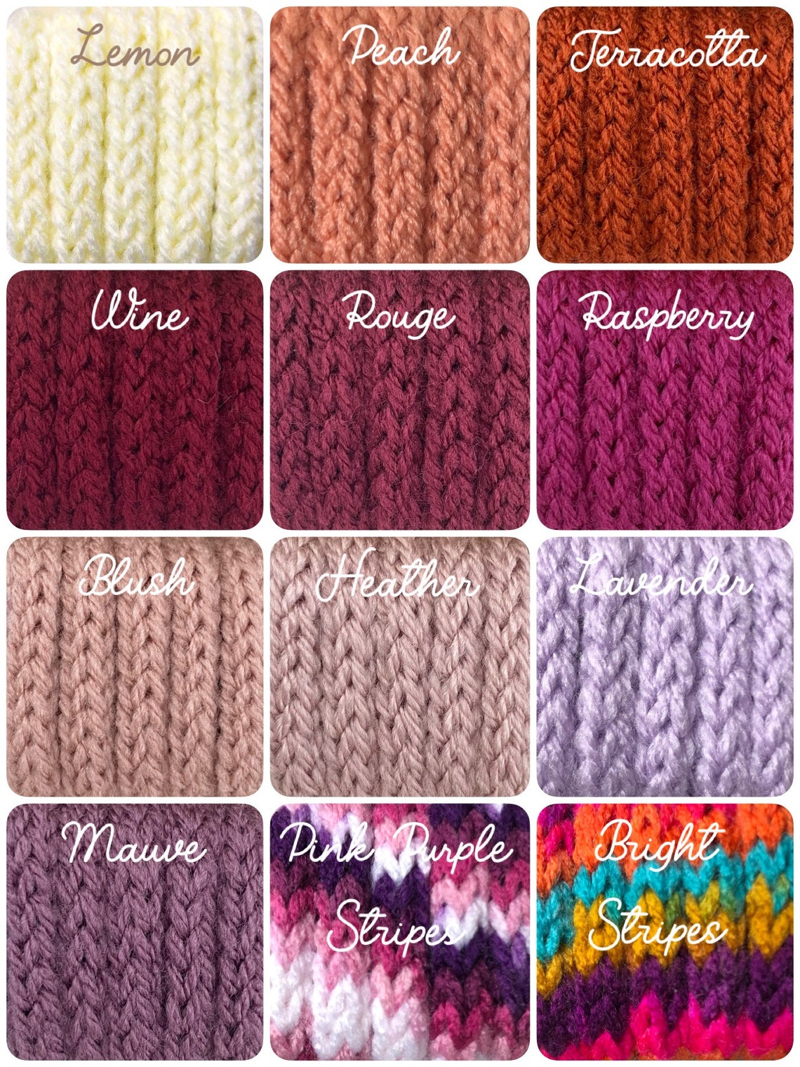 Personalised Knitted Wire Names Custom Wire Names Knitted Etsy