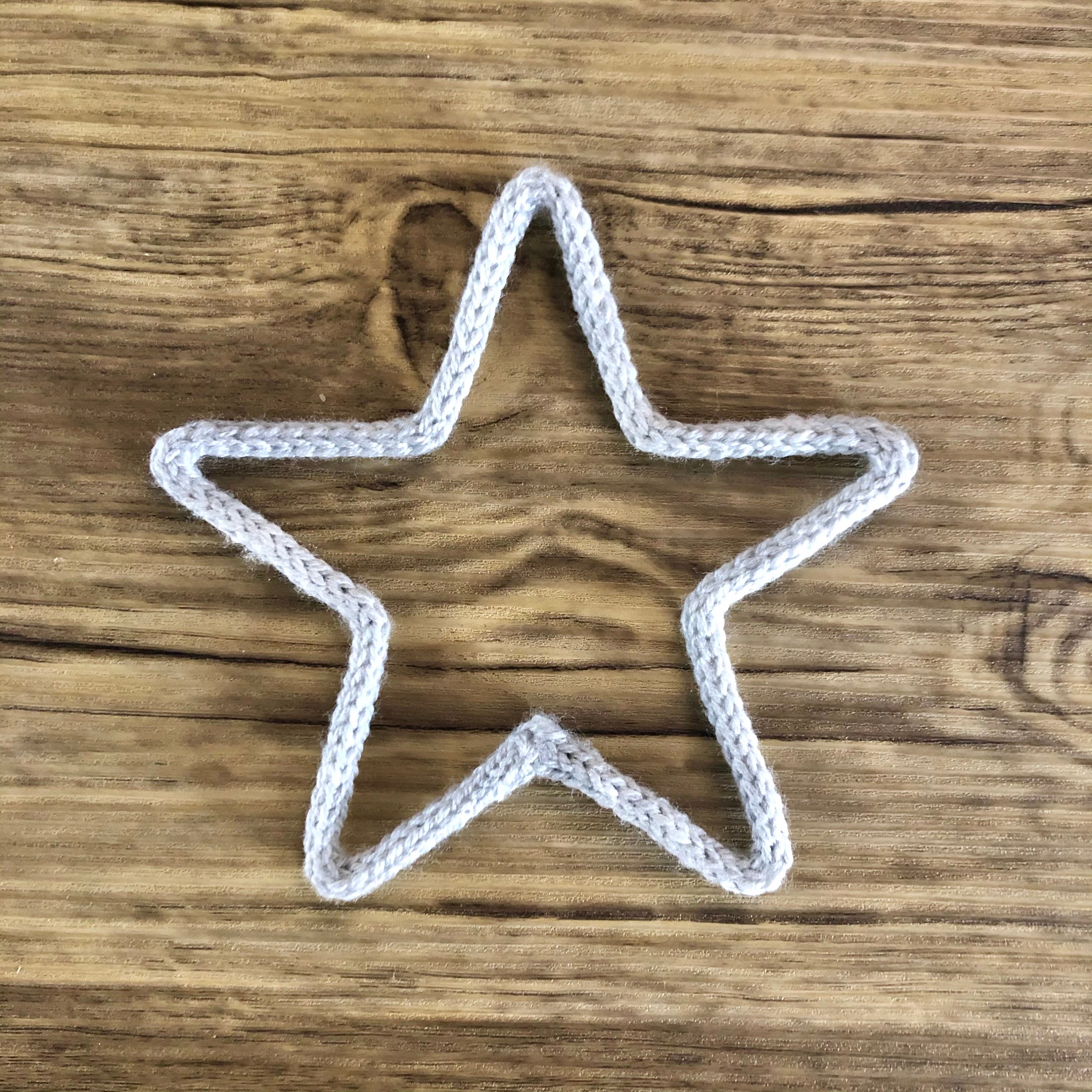 Knitted Wire Star Knitted Wire Shapes Knitted Star Wire | Etsy