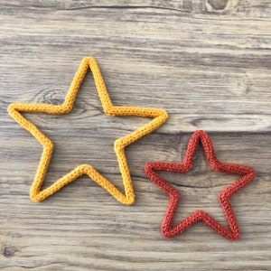 Knitted Wire Star | Knitted Wire Shapes | Knitted Star | Wire Star ...