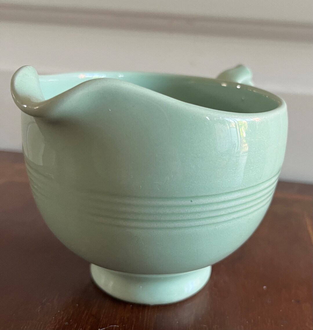 Woods Ware Beryl Cream Jug Utility Ware 1940s WW2 Wartime Ceramics ...