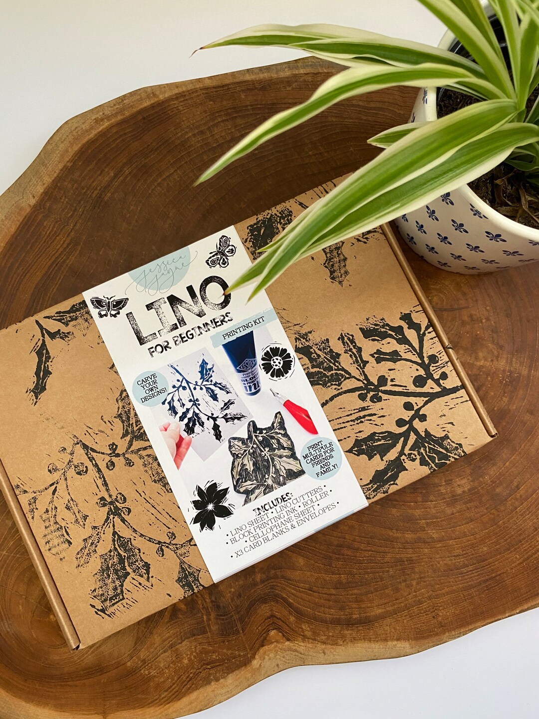 Lino Printing Kit for Beginners. DIY Craft Print Project Hobby - Etsy