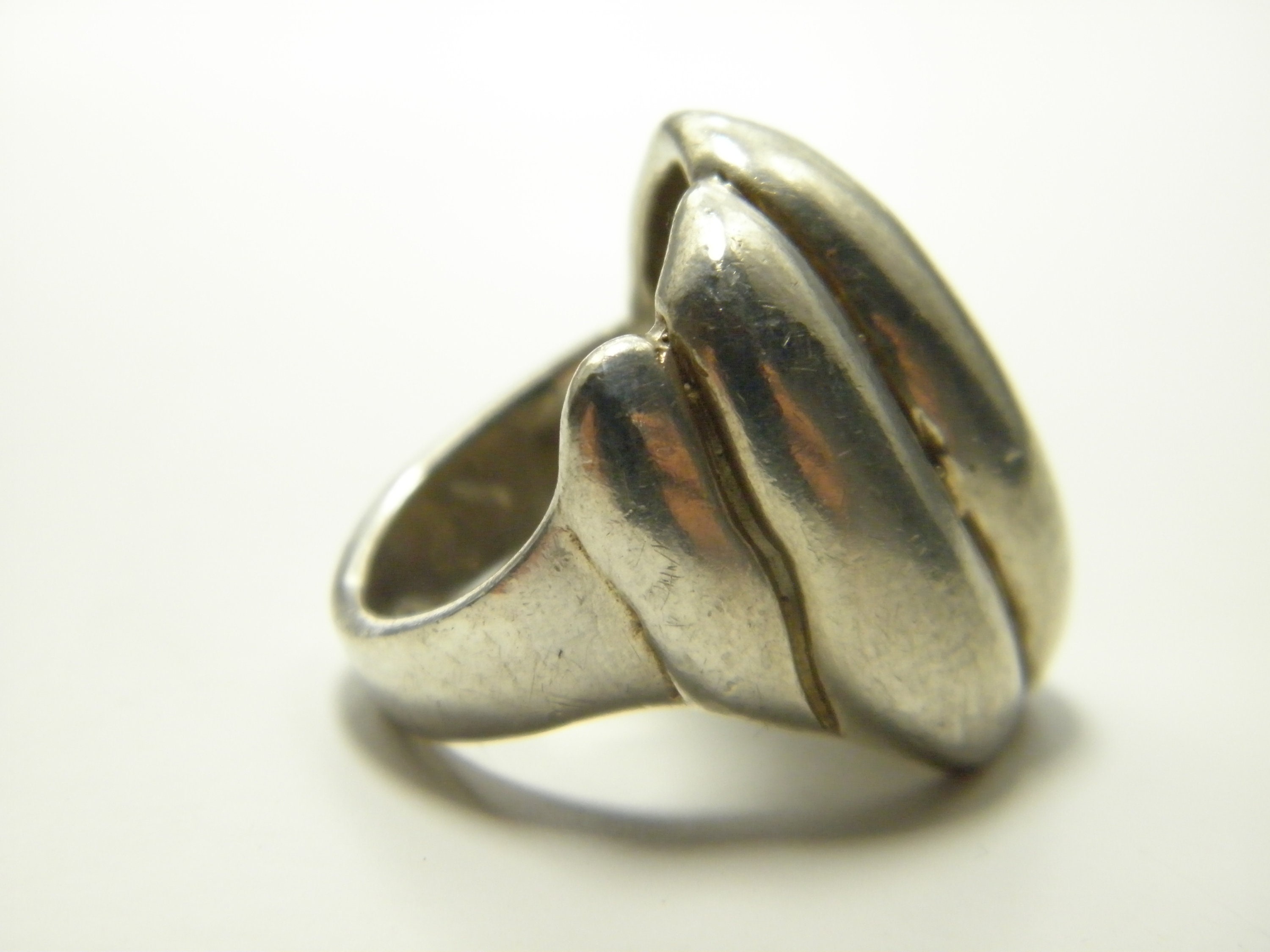 Sterling Silver Big Bobble Wave Ring UK Size L 1/2 US Size 6 - Etsy