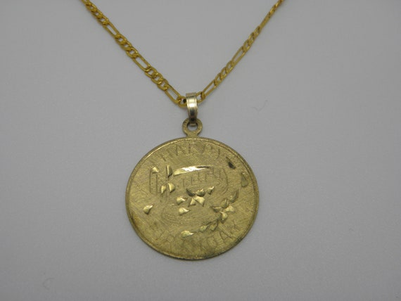 Solid 9ct Yellow Gold "Happy Birthday" Pendant Neckla… - Gem