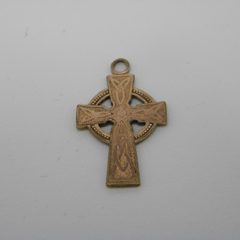 Antique 9 Carat Gold Cross - Etsy UK