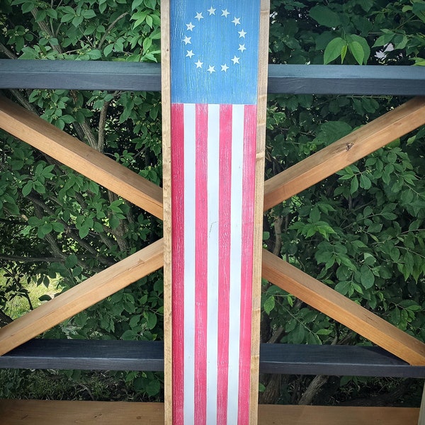 Patriotic Porch Sign - Etsy