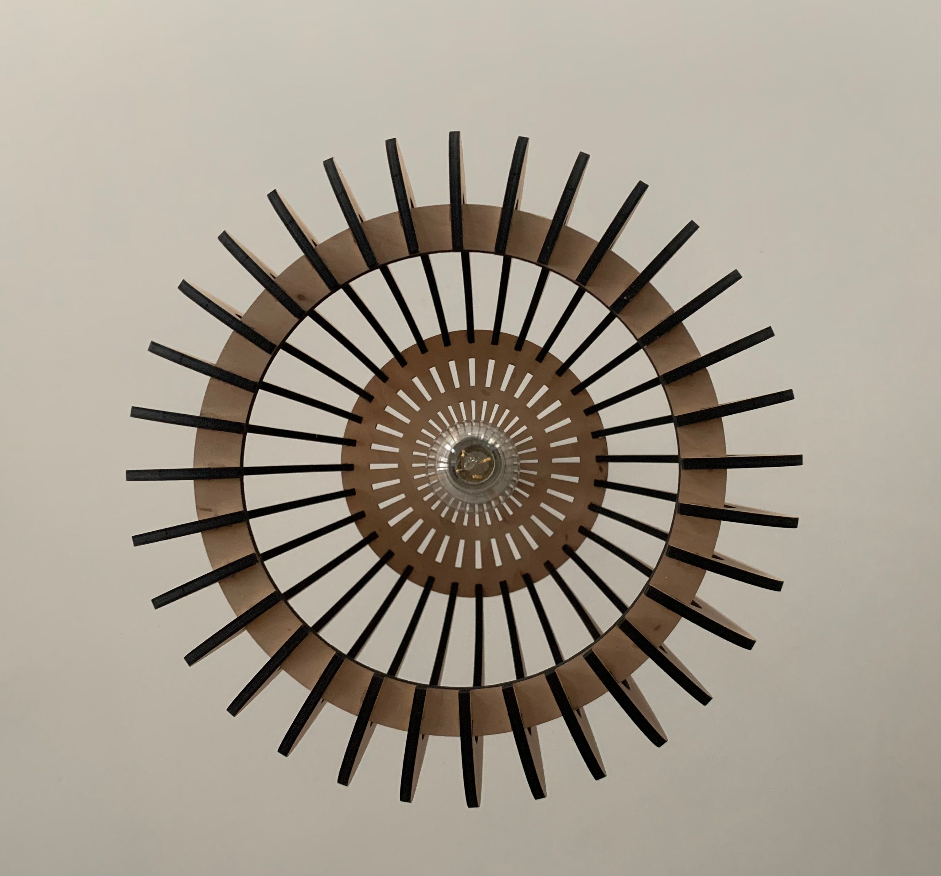 Wooden Lamp Laser Cut Digital Vector File Dxf Svg Format - Etsy