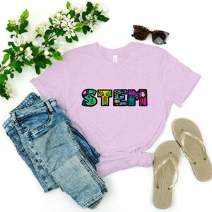 STEM Tshirt | STEM Teacher Tshirt Science Coding Engineer Back to ...