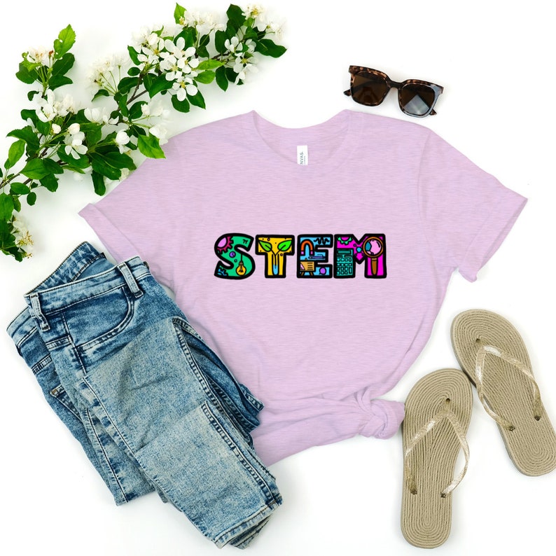 STEM Tshirt | STEM Teacher Tshirt Science Coding Engineer Back to School Tee - Etsy