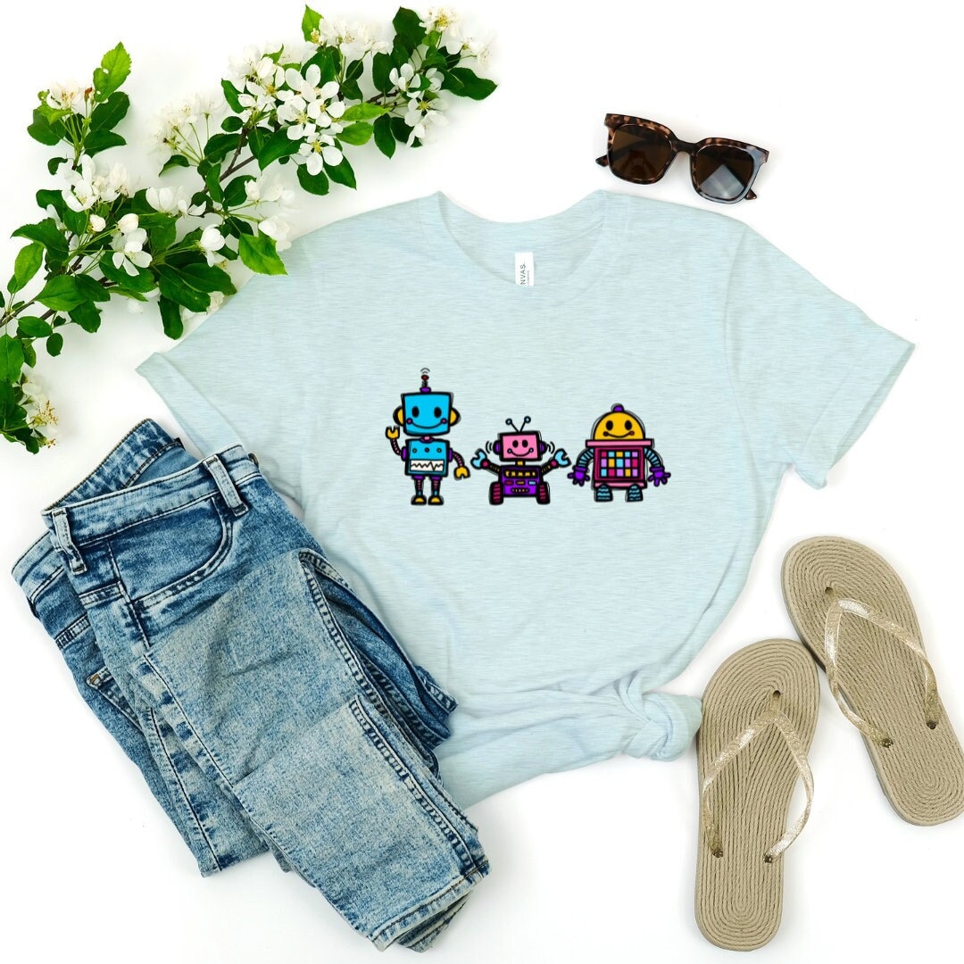 Technology Teacher Tshirt, Robot Tshirt, Teacher Tee, Computer Science ...