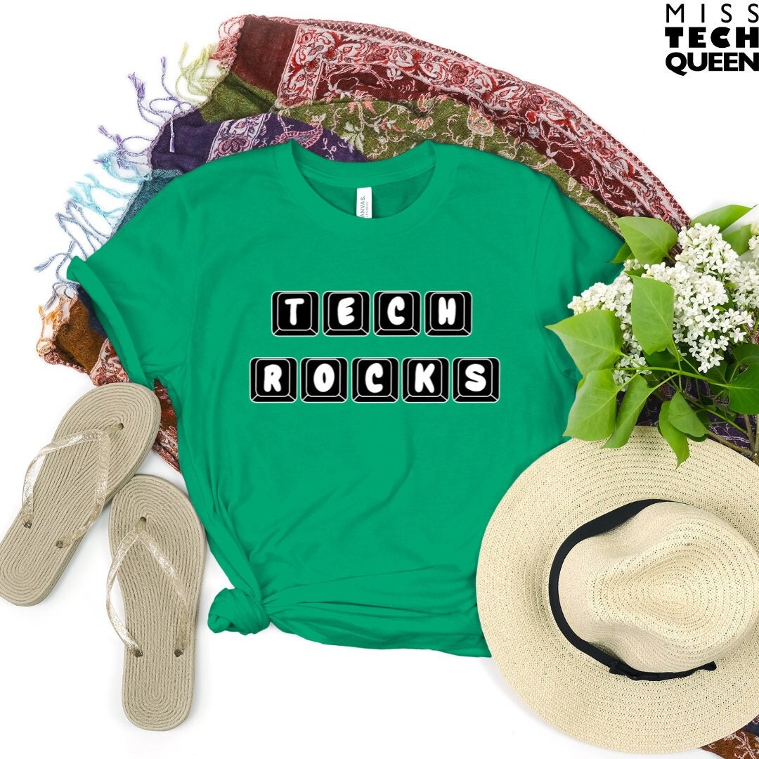 Technology Tshirt, Tech Teacher Tshirt, Computer Shirt for Teachers ...
