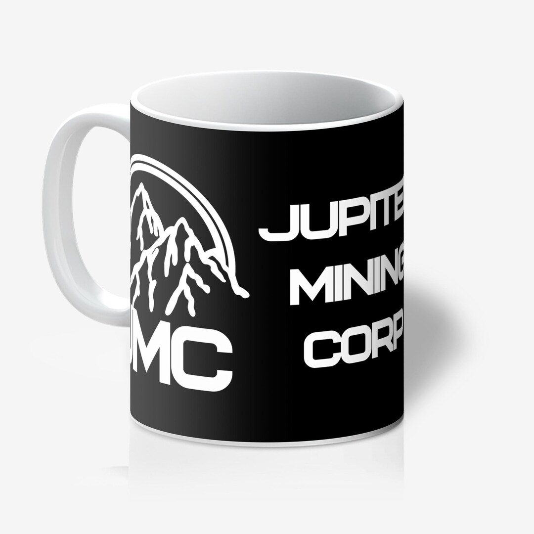 Red Dwarf JMC Jupiter Mining Core Memorabilia Mug 11oz Ceramic Scratch ...
