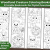 8 Musical Instrument Printable Coloring Bookmarks for Kids INSTANT ...