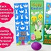 6 Printable Easter Bookmarks for Kids- INSTANT DOWNLOAD | Non-candy ...