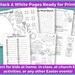 Easter Activity Pack Digital Printable Easter Coloring Pages - Etsy
