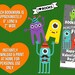 Monster Valentine Bookmarks- Printable Valentine's Card for Kids ...