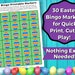 Printable Easter Bingo Games Instant Digital File Download Printable ...