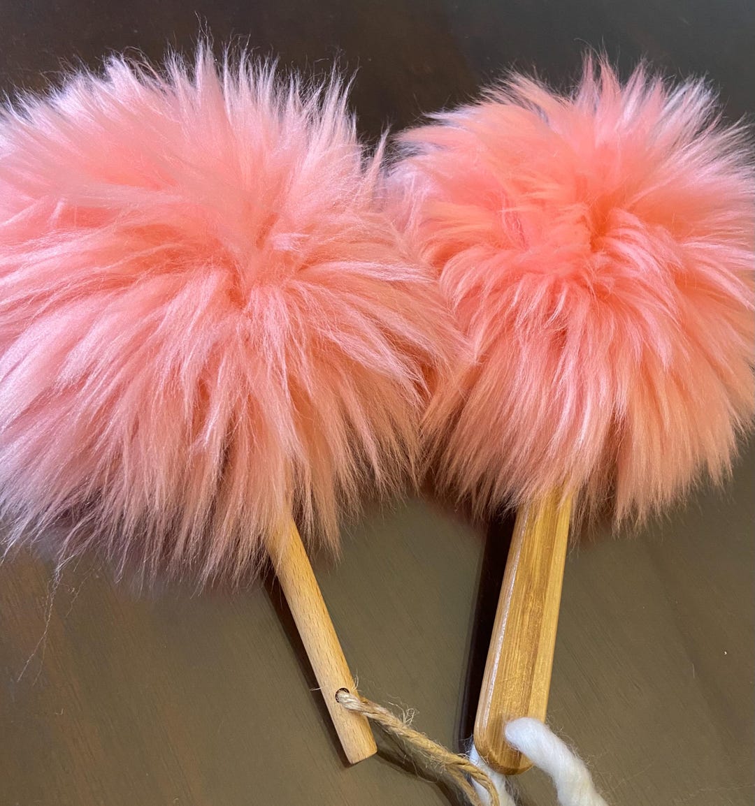 Body Powder Puff…dusting Powder Puff… Handcrafted…vintage Style…long ...