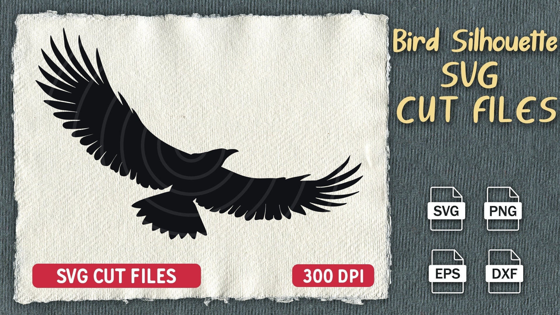 2d Bird Silhouette SVG Vector Cut File for Laser Cutting. - Etsy