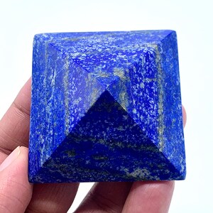 98 Gram Beautiful Lapis Lazuli Pyramid -cute Crystal Pyramid -lapis ...