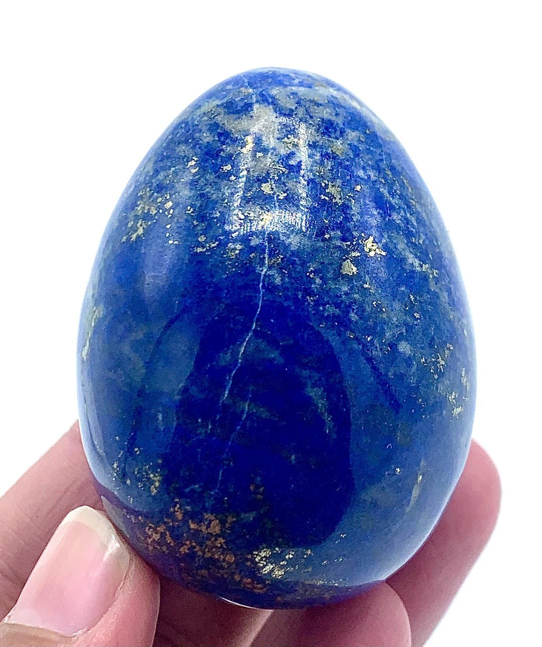 202 Gram Beautiful Lapis Lazuli Egg-cute Crystal Egg-lapis Lazuli Egg ...