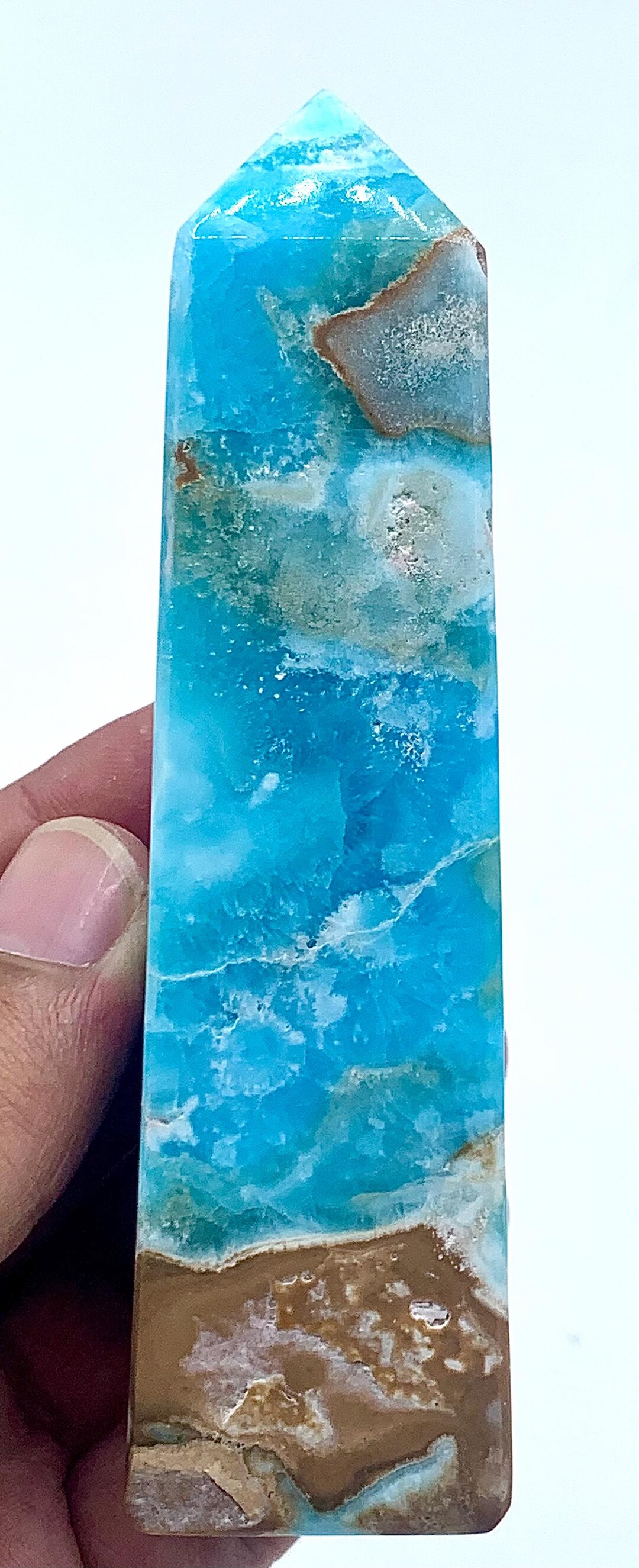 220 Gram Premium Quality Smithsonite Tower -smithsonite Tower - Real ...