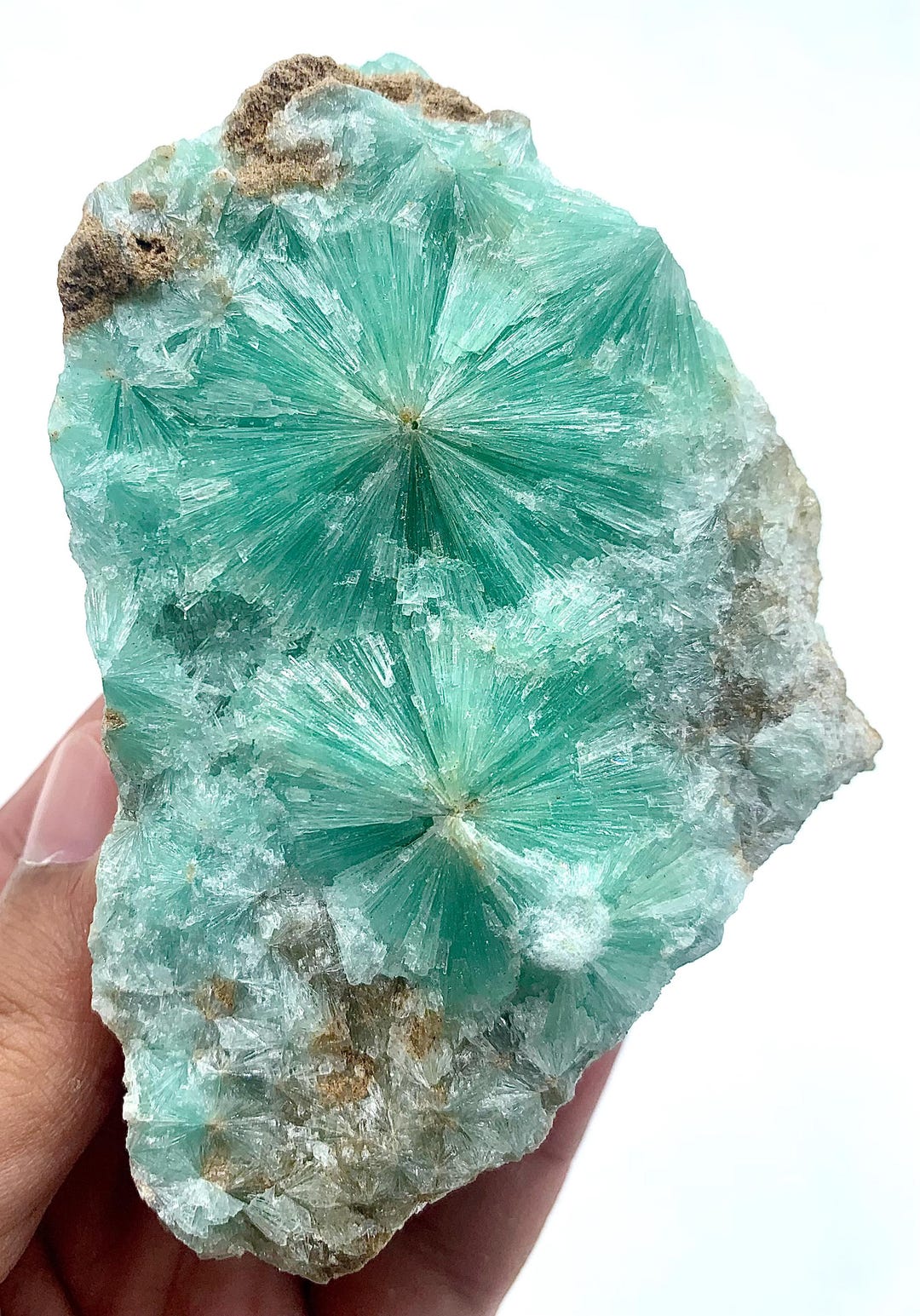 372 Grams Flower Shape Aragonite Crystal Specimen Real Crystal Specimen ...
